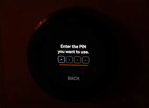 How To Lock Nest Thermostat With A PIN Code Tab TV
