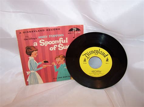 Mary Poppins A Spoonful Of Sugar 45 Rpm Record 1964