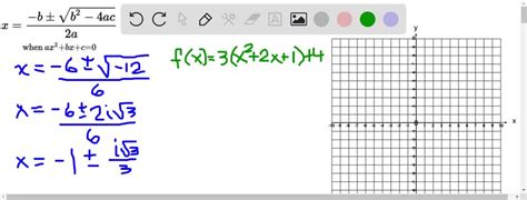 Solvedfind The Complex Zeros Of Each Quadratic Function Graph Each