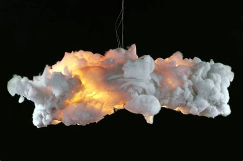 Небо в интерьере: светильники в виде облака