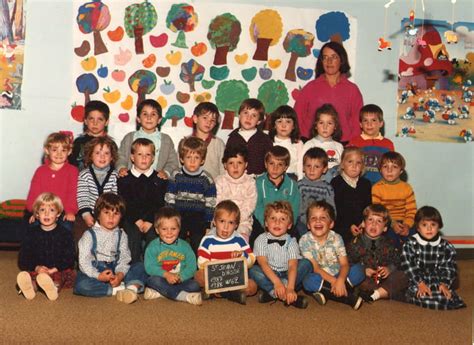 Photo De Classe Maternelle De 1987 Ecole Principale Saint Jean D Asse