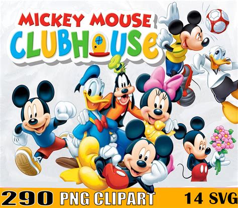 Mickey Mouse Club House Png Mickey Png Clipart Digital Dow Inspire