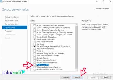 How To Install Iis Web Server On Windows Server 2019 Eldernode Blog