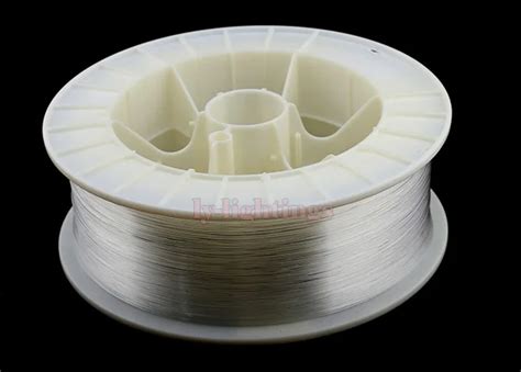 Durable Optic Fiber Cable Pmma Clear Optical Fibre Line 0 75mm 2700m