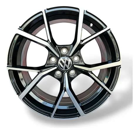 Rines 17 5 112 Línea Vw Gti Bora Passat Audi A3 Cupra X7 5 Negro Pulido