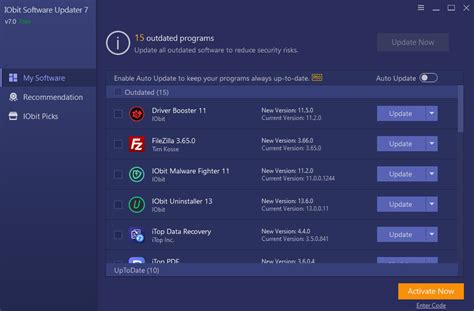 Iobit Software Updater 8006 Free Download Software Reviews