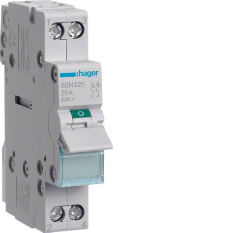 Hager SBN Einbauschalter Modular - SBN225 | Tameson.de