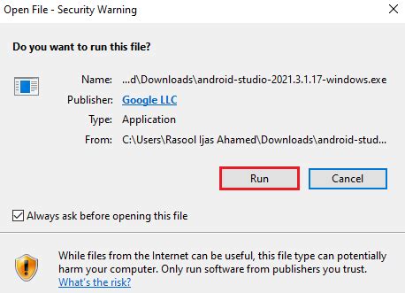 How To Install And Configure Android Studio In Windows