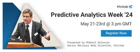 Semana De La Analítica Predictiva De Minitab 2024