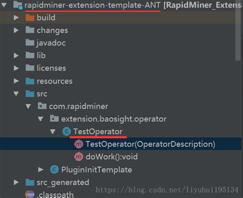 2018 7 26 为rapidminer5进行插件扩展（extension）开发 Rapidminer插件 Csdn博客