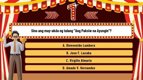 Ang Paksiw Na Ayungin Ni Jose F Lacaba Youtube
