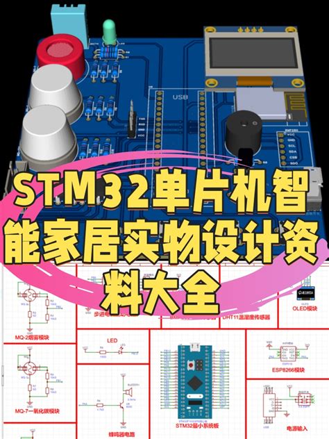 基于stm32单片机主控的智能家居设计系统实物资料大全参考文档 Csdn博客