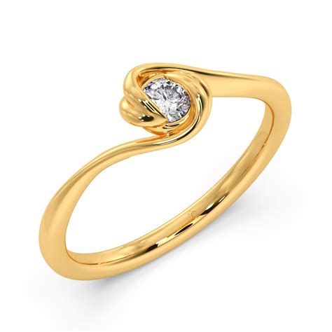 Buy Savi Solitaire Ring In 14 18k Online Candere