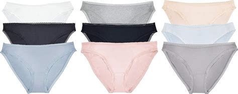 St Ck Damen Baumwoll Unterw Sche Slip Baumwolle Weiche H Schen Amazon De Fashion