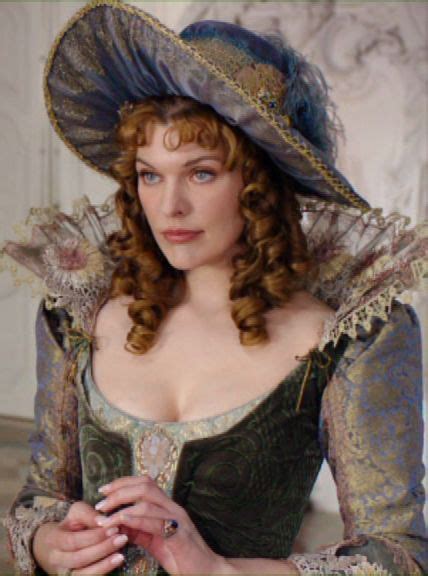 Milady De Winter In The Three Musketeers Milla Jovovich Milla