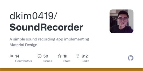 Github Dkim0419 Soundrecorder A Simple Sound Recording App Implementing Material Design
