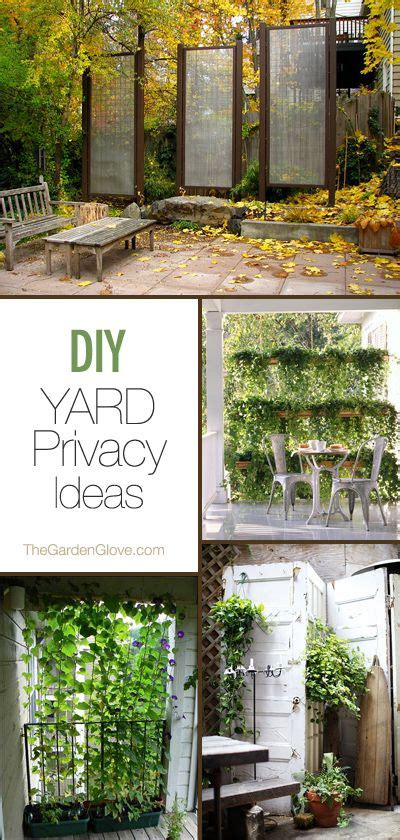 DIY Outdoor Screens And Backyard Privacy Ideas The Garden Glove