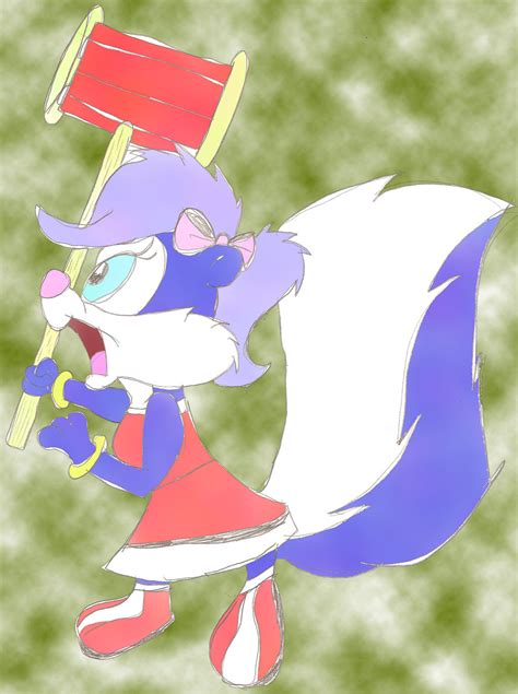 Fifi La Fume As Amy Rose By Cartoonlovingfeline On Deviantart