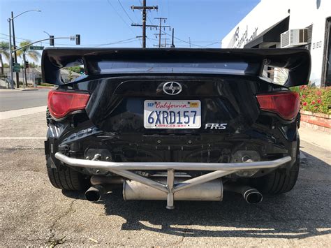 Toyota Scion Subaru Frs Brz Bash Bar Rear Defworx