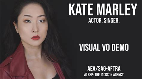 Kate Marley Visual VO Demo April 2023 YouTube