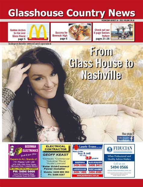 Edition 14 August 2013 By Glasshouse Country And Maleny News Issuu