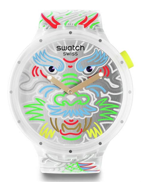 Reloj Swatch Year Of The Dragon Unisex Sb05z102 1