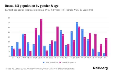 Reese Mi Population By Gender 2024 Update Neilsberg