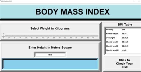 BMI Calculator In Python With Source Code - Source Code & Projects
