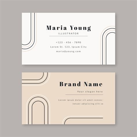 Images de Cartes Minimalistes Téléchargement gratuit sur Freepik