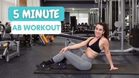 5 Min Intense Ab Workout Youtube