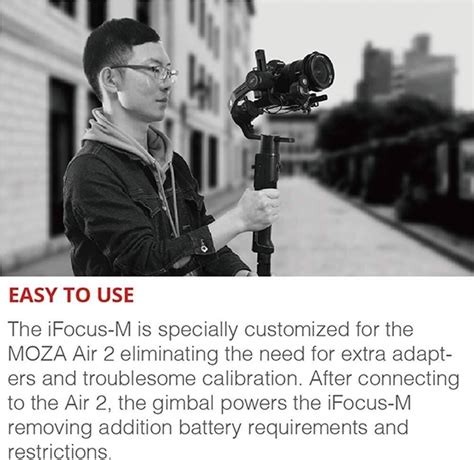 Moza Ifocus M Follow Focus Motor Specially Customized For The Moza Air