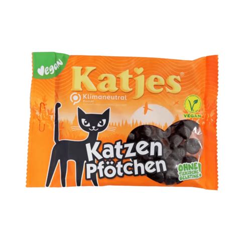 Katjes Katzen Pfotchen Licorice Candy 175g Jomy Mart Egypt