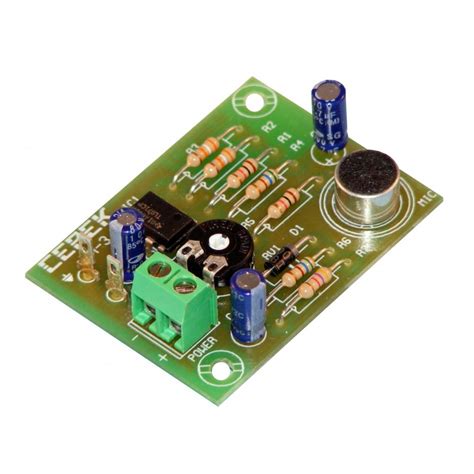 Pm 3 Pre Amplifier With Electret Micro