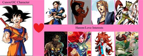 Goku Unknown Harem By Zz21 On Deviantart