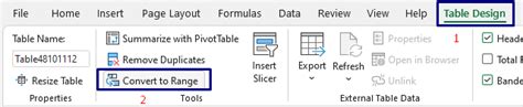 How To Remove Format As Table In Excel 3 Quick Methods