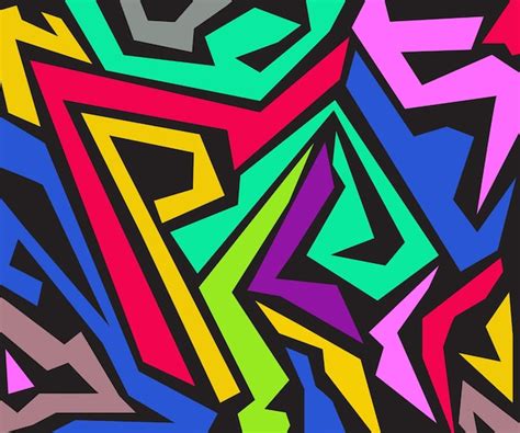 Premium Vector Abstract Colorful Seamless Pattern Geometric Style