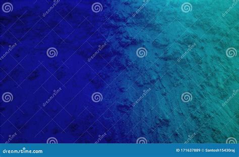 Abstract Blue Dark Sky Blue Color Mixture Multi Colors Effects Wall