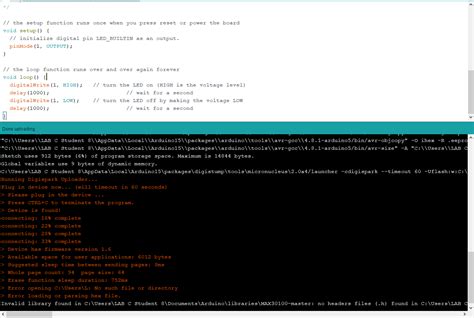 Error In Uploading Sketch To Digispark Attiny85 Board Arduino Stack