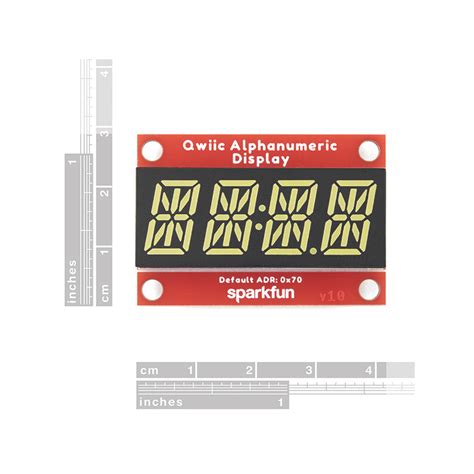 Sparkfun Qwiic Alphanumeric Display White