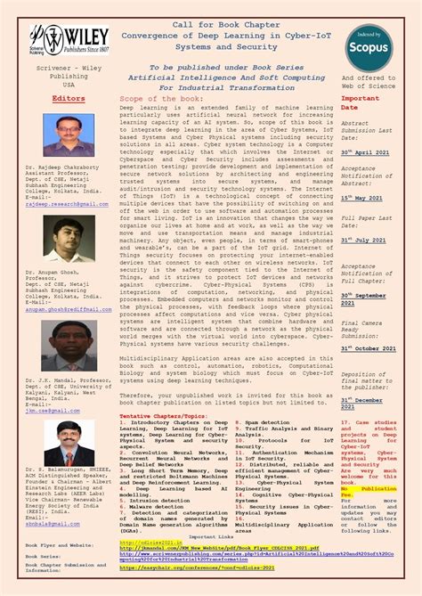 Pdf Call For Book Chapter Book Convergence Of Deep Learning In Cyber