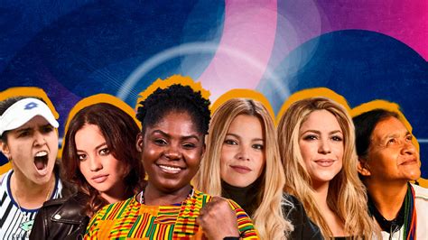 Francia Márquez Shakira Karol G Linda Caicedo Estas Son Las Mujeres