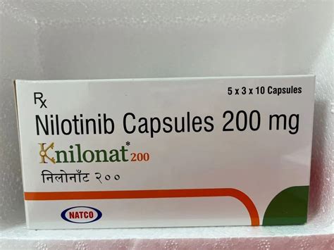 Nilotinib Capsule Tasigna Capsule Latest Price Manufacturers And Suppliers