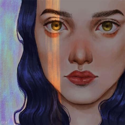 Portrait Painting In Procreate Rprocreate