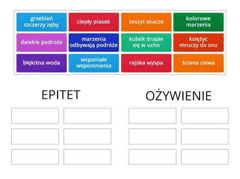 Epitet I Ożywienie Posortuj