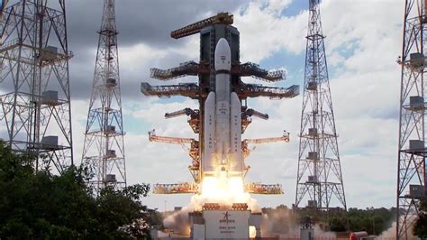 India Launches Rocket Carrying Unmanned Spacecraft For Lunar Landing