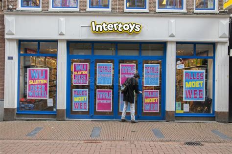 Intertoys Toy Store Bankrupt At Amsterdam The Netherlands 2019