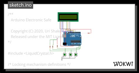 Menu System V01 Wokwi Esp32 Stm32 Arduino Simulator