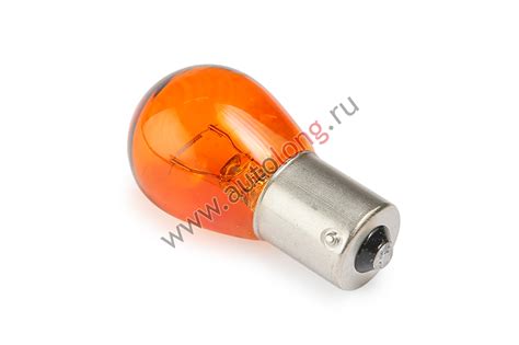 Лампа накаливания автомобильная 24В Желтая Xenite PY21W (BAU15s) LONG ...