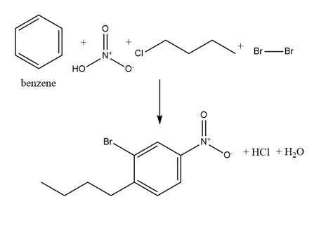 Design A Synthesis Of 2 Bromo 1 Butyl 4 Nitrobenzene Fro Quizlet