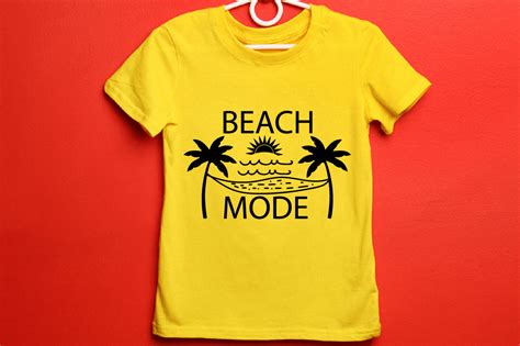 Beach Mode Svg Vector Graphic By Md Abdur Rouf · Creative Fabrica